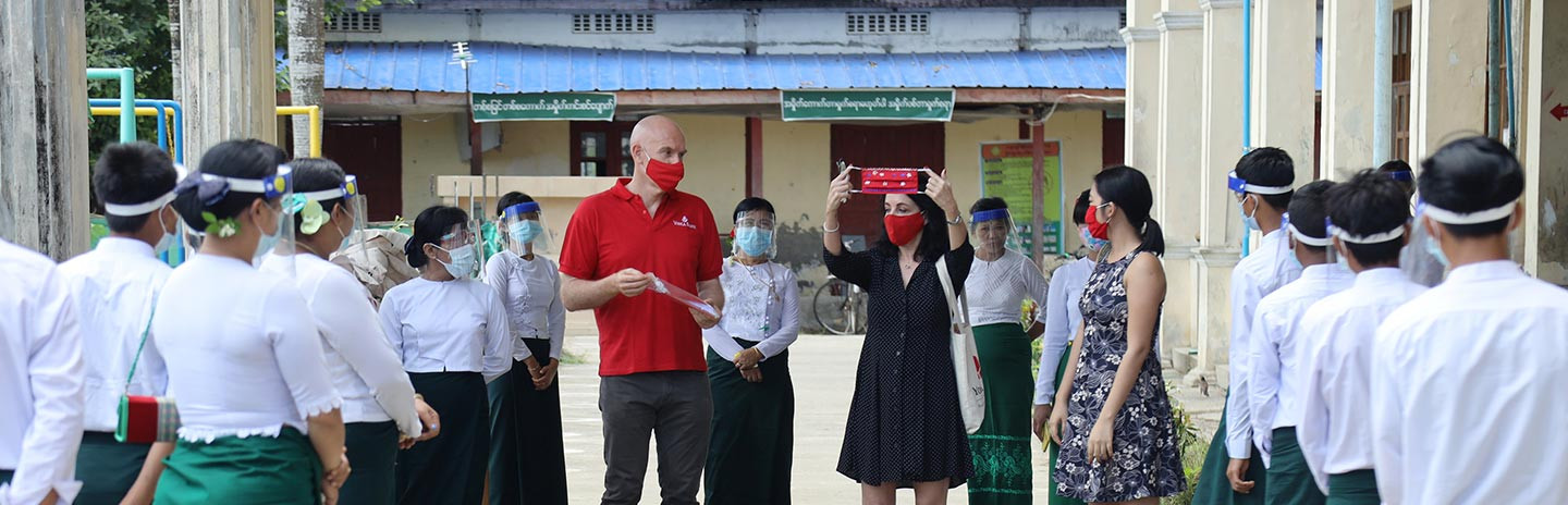 Yoma Bank Donates 6,000 Masks and School Supplies to Students in Need ...