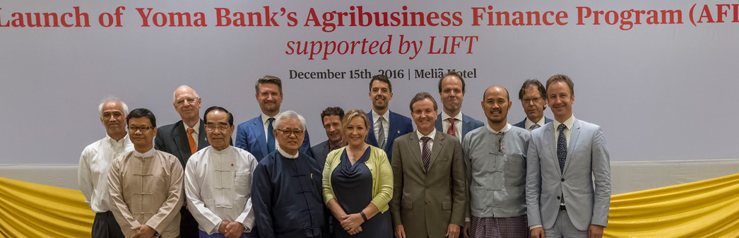 Launch of Yoma Bank’s Agribusiness Finance Program (AFP) supported by ...
